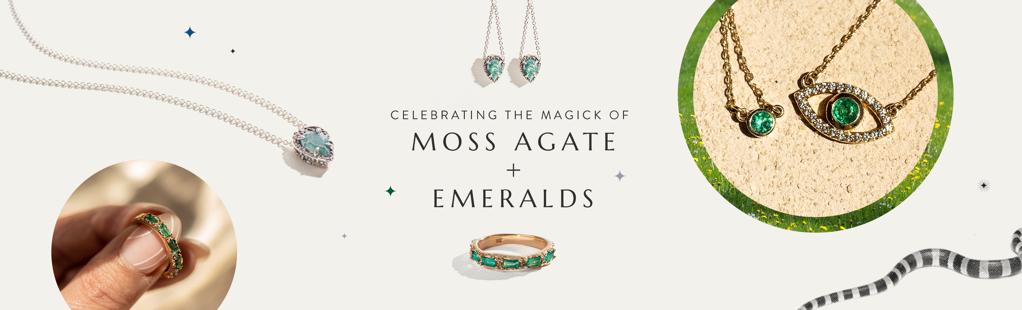 Celebrating the Magick of Moss Agate + Emeralds – AngelaMonacojewelry