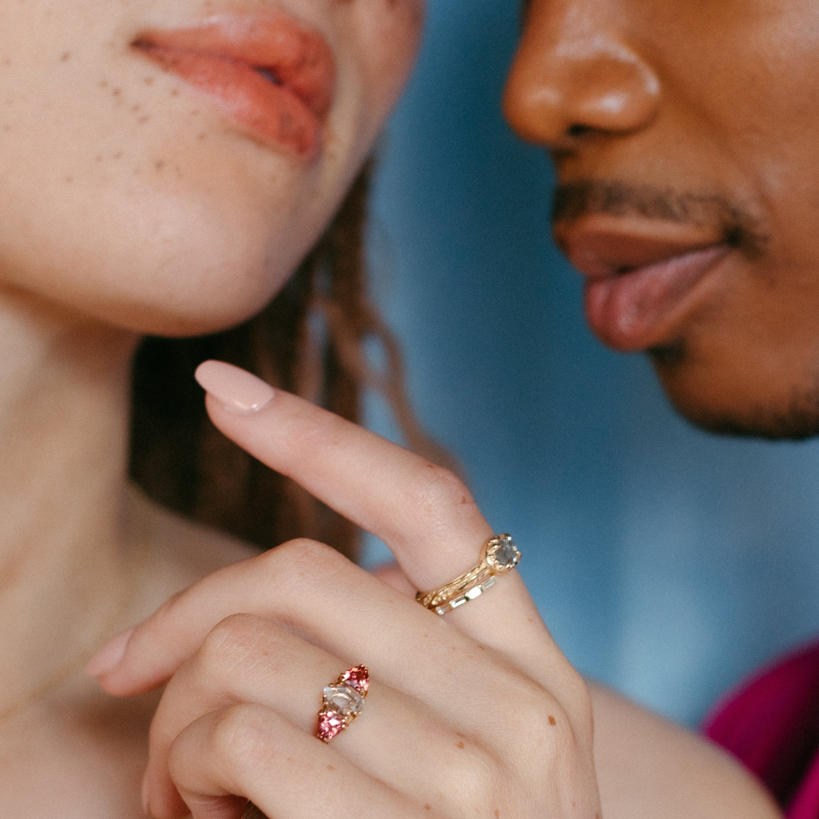 RIVER PASSAGE RING | 14K GOLD | SAPPHIRE – AngelaMonacojewelry