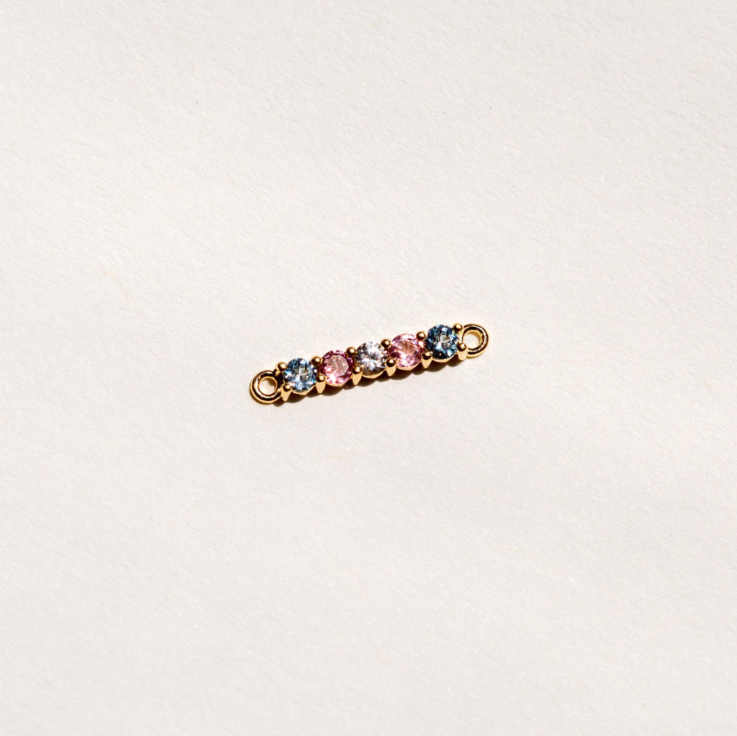 PRIDE FLAG CONNECTORS FOR PERMANENT BRACELETS – AngelaMonacojewelry